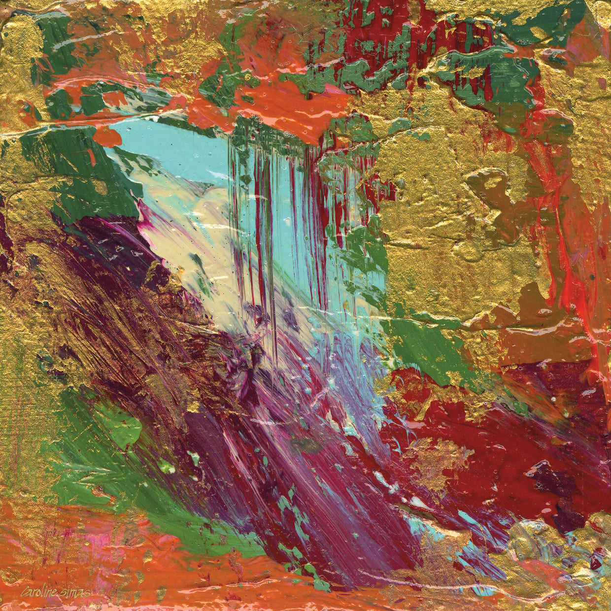 Abstract Impressions 6 Wall Art by Caroline Simas | Fine Art Canvas