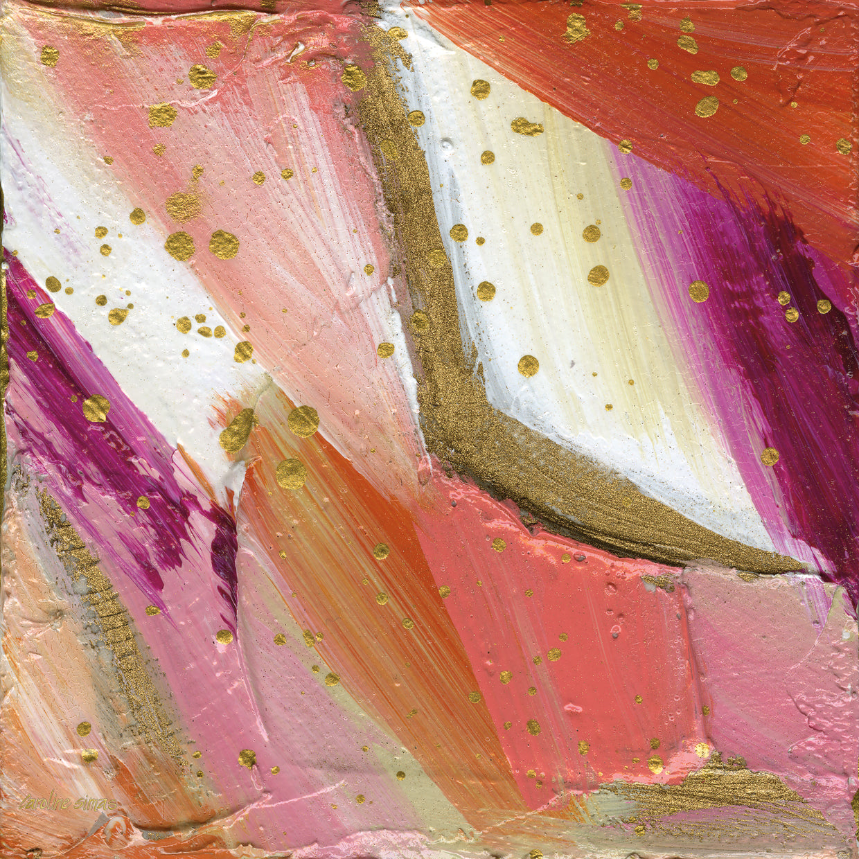 Abstract Impressions 9 Wall Art by Caroline Simas | Fine Art Canvas