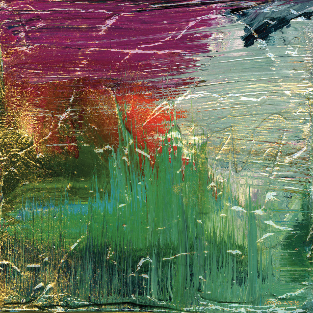 Caroline Simas's Abstract Impressions 12 Canvas Art Prints | Fine Art ...