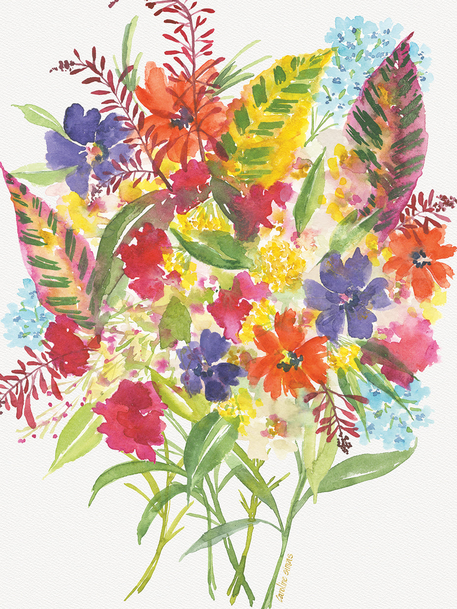 Caroline Simas's Tropical Blooms 2 Canvas Art Prints | Fine Art Canvas ...