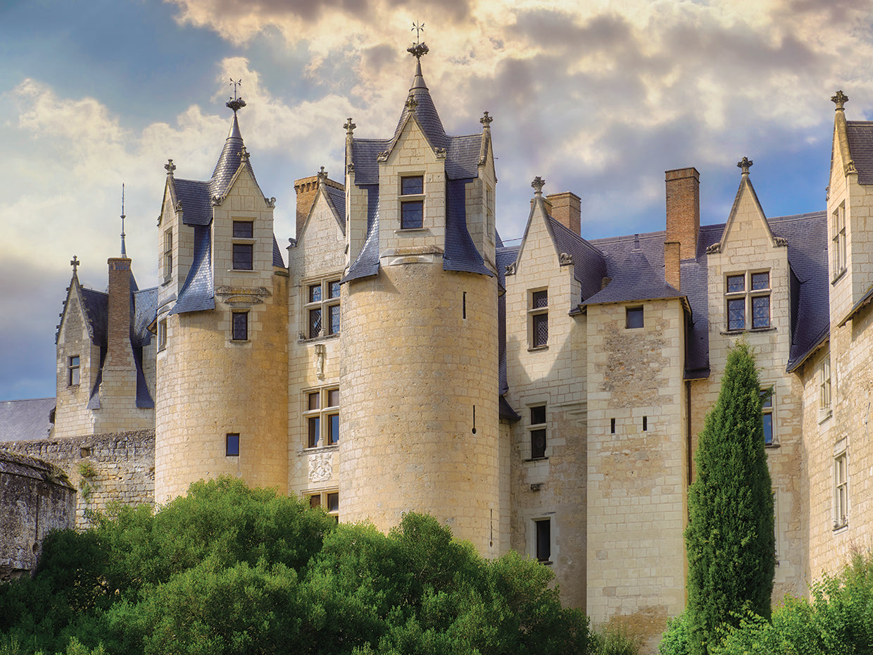 Cora Niele's Tower Castle Canvas Art Prints | Fine Art Canvas