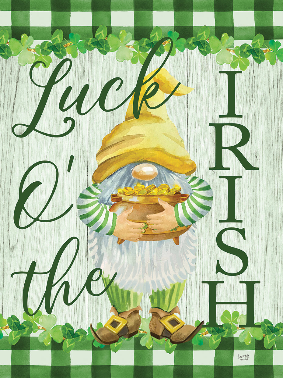 Luck O' the Irish Wall Art by Lux + Me Designs | Fine Art Canvas