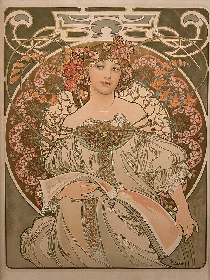 Alphonse Mucha's Mucha Exhibition, Brooklyn Museum, 1920 Canvas Prints ...