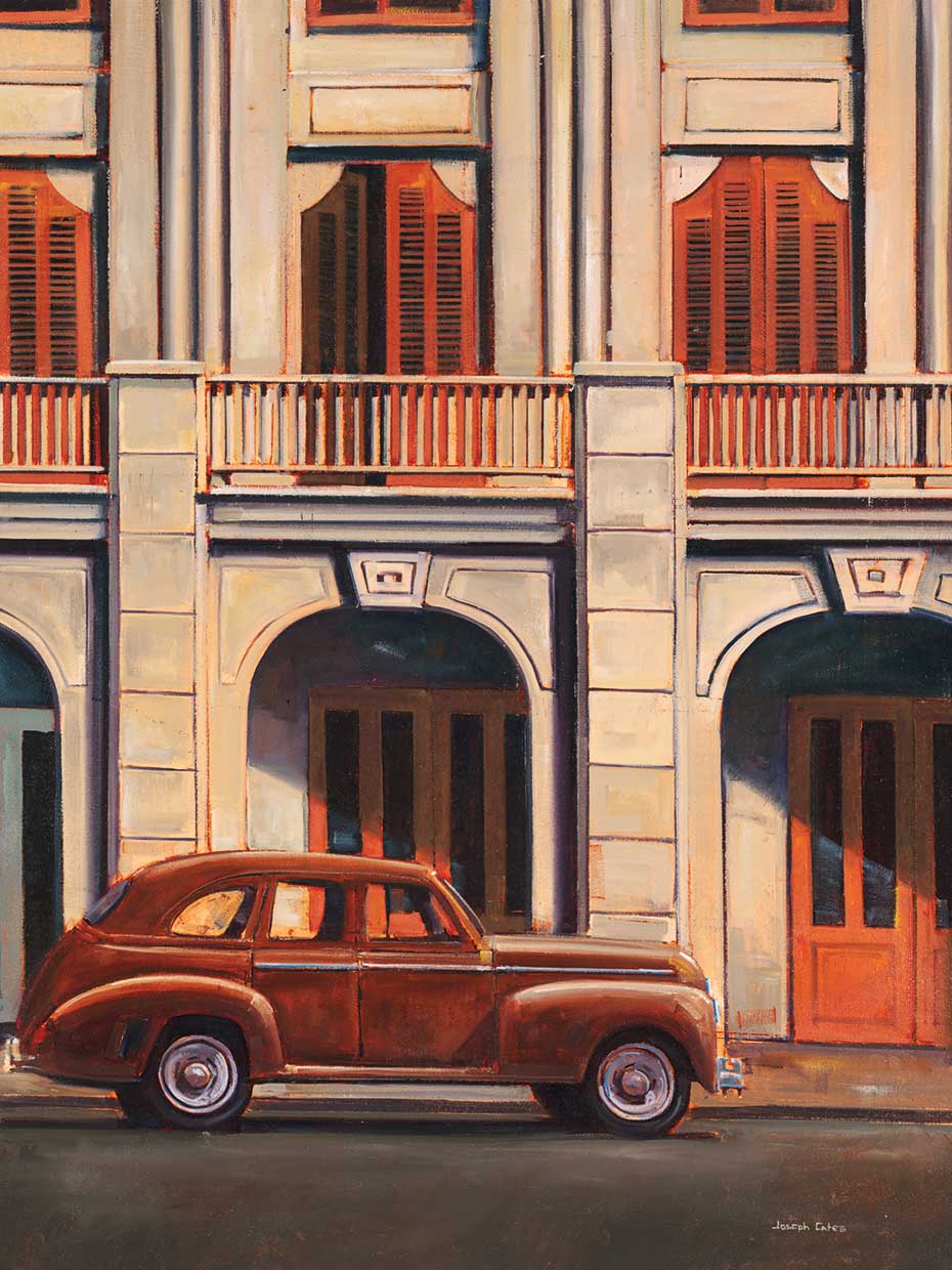 JOSEPH CATES's LAST STOP Canvas Art Prints | Fine Art Canvas