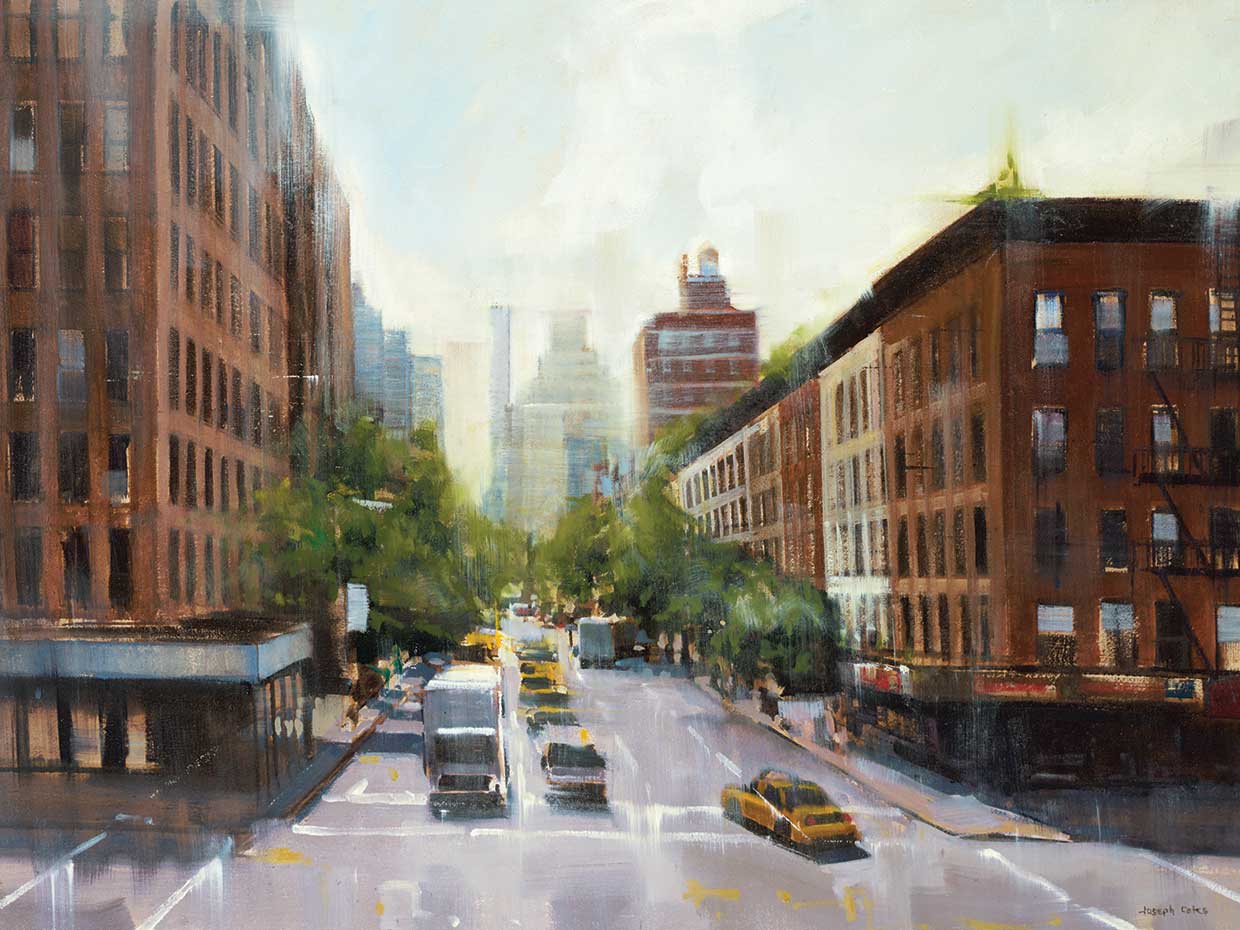 JOSEPH CATES's NYC GREENS Canvas Art Prints | Fine Art Canvas