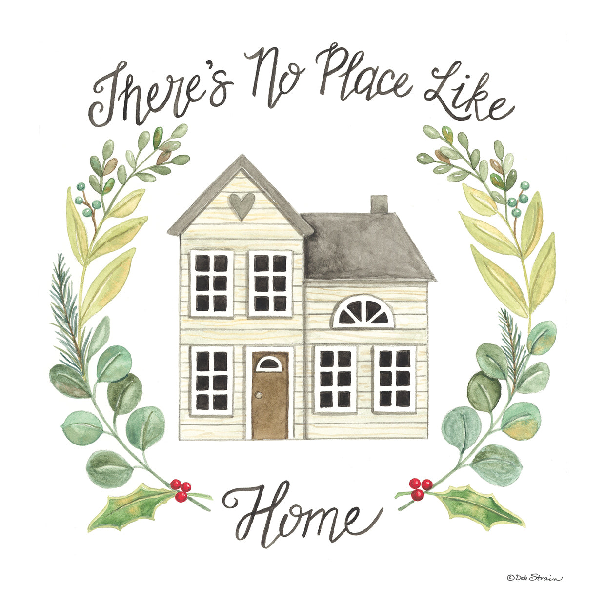 There's No Place Like Home Wall Art by Deb Strain | Fine Art Canvas
