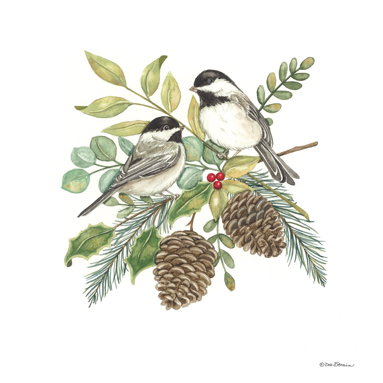 Deb Strain's Nature Birds III Canvas Art Prints | Fine Art Canvas