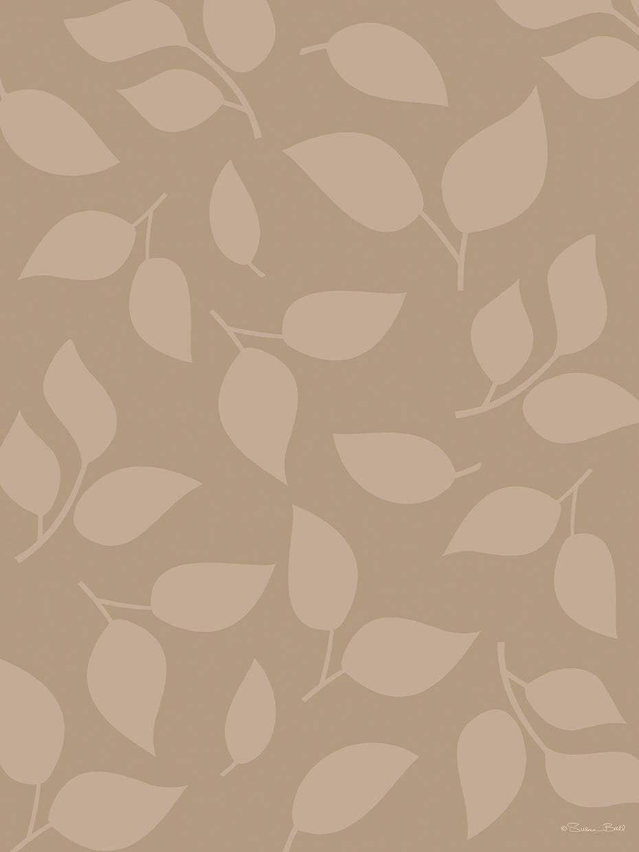Leaves in Sand Wall Art by Susan Ball | Fine Art Canvas