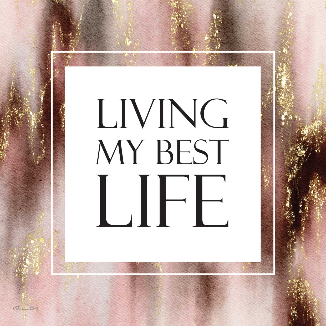 Susan Ball's Living My Best Life Canvas Art Prints | Fine Art Canvas