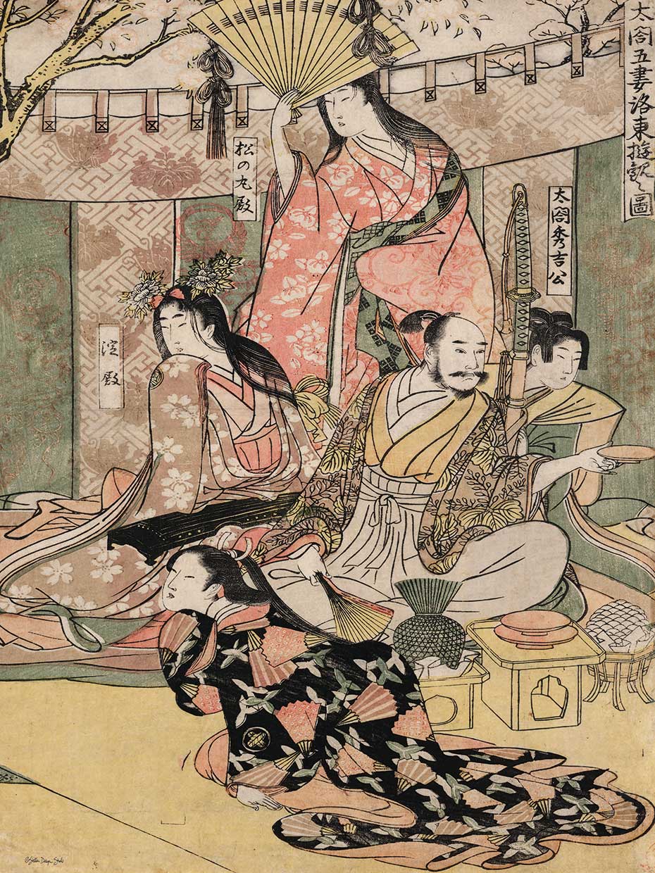 Stellar Design Studio's Ladies of the Samuri Canvas Art Prints | Fine ...