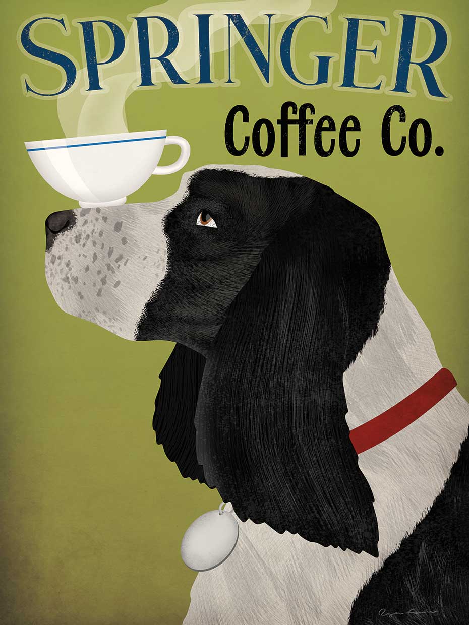 Springer Coffee Co Wall Art by Ryan Fowler | Fine Art Canvas