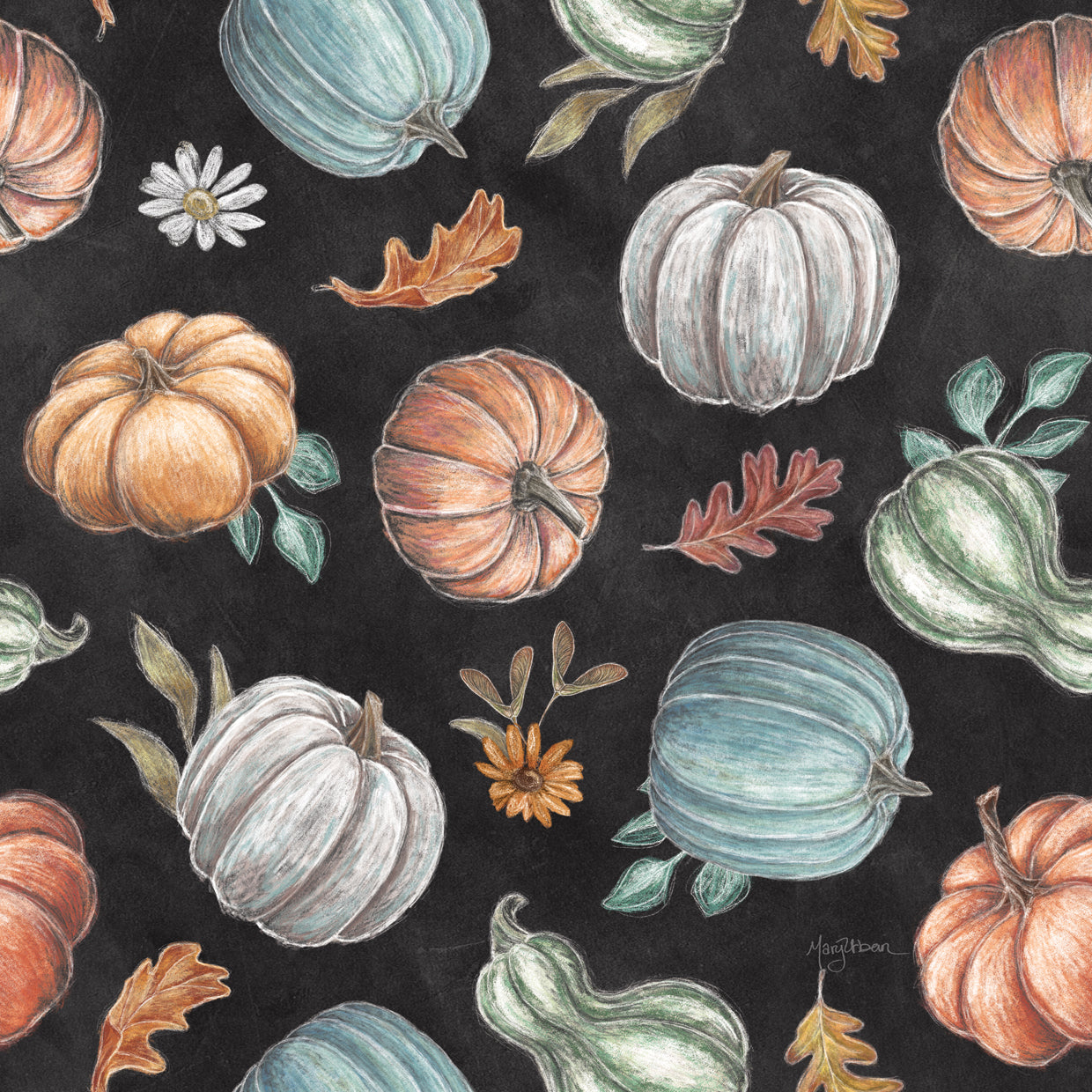 Mary Urban's Late Summer Harvest Pattern V Canvas Art Prints | Fine Art ...