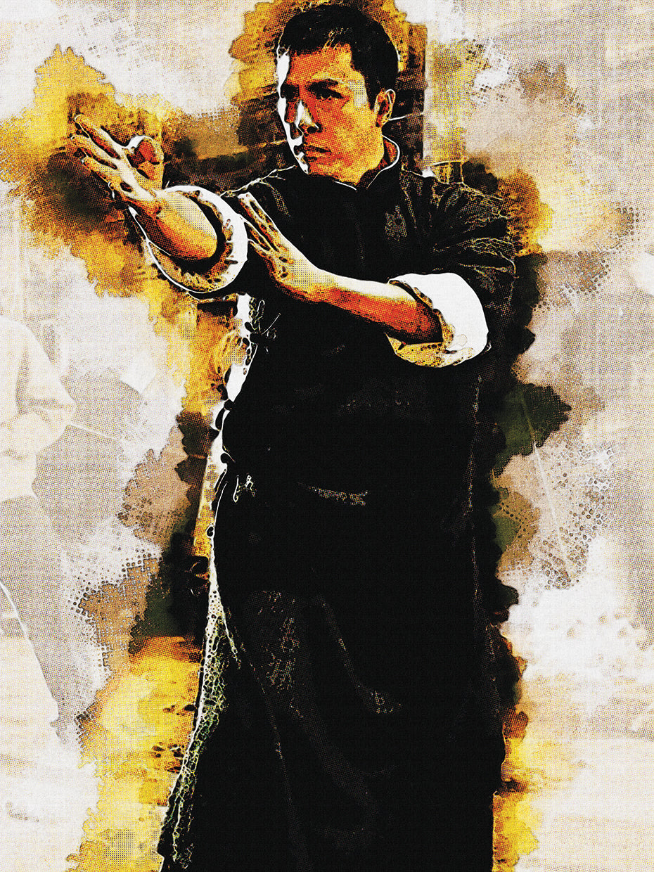 Gunawan RB's IP man master teacher Canvas Art Prints | Fine Art Canvas