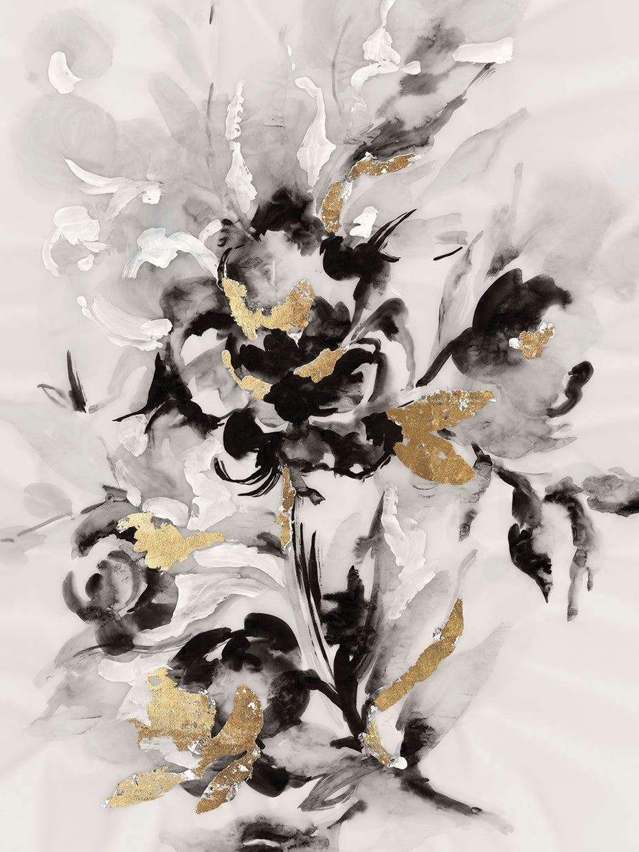 Glided Floral III Wall Art by Lera | Fine Art Canvas