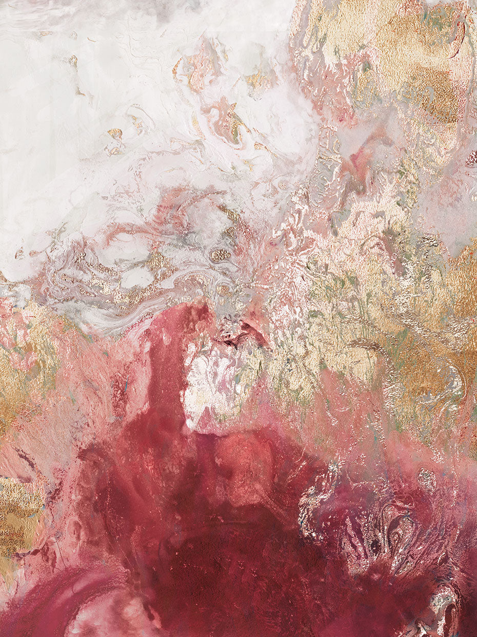 Ocean Splash II Crims... Wall Art by PI Studio | Fine Art Canvas