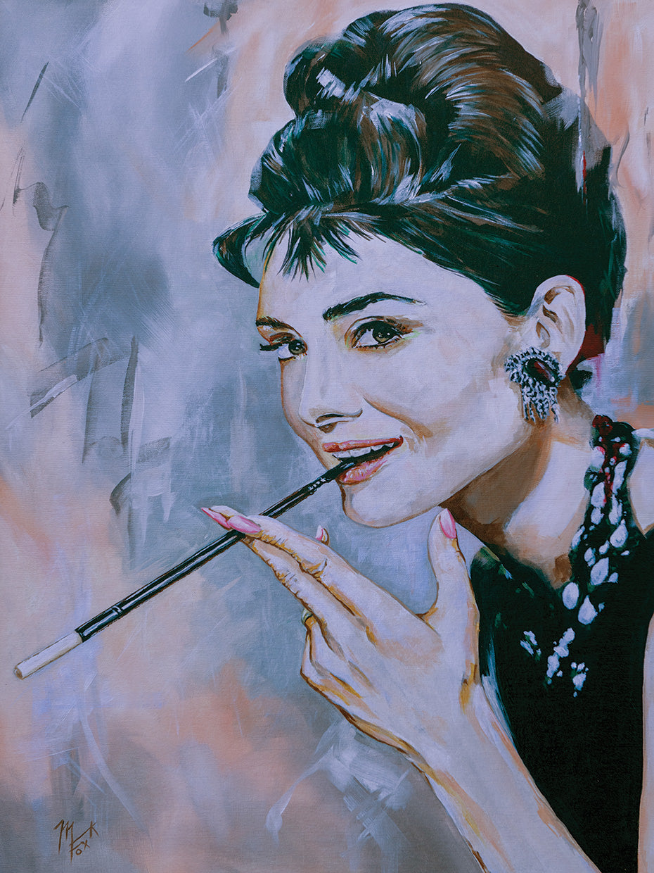 Audrey Wall Art by Mark Fox | Fine Art Canvas