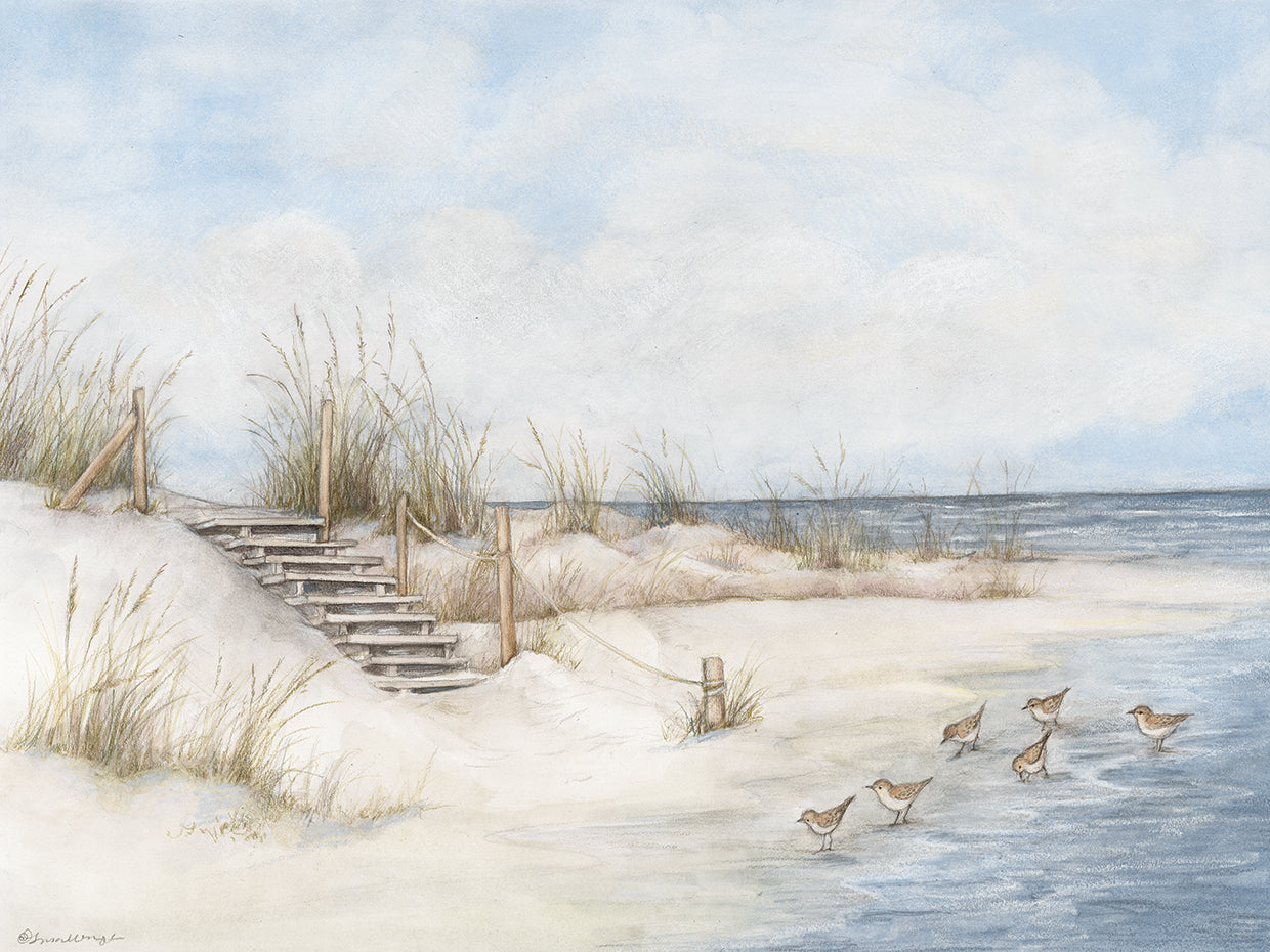 Susan Winget's Beach Stairs Canvas Art Prints | Fine Art Canvas – Fineartcanvas.com