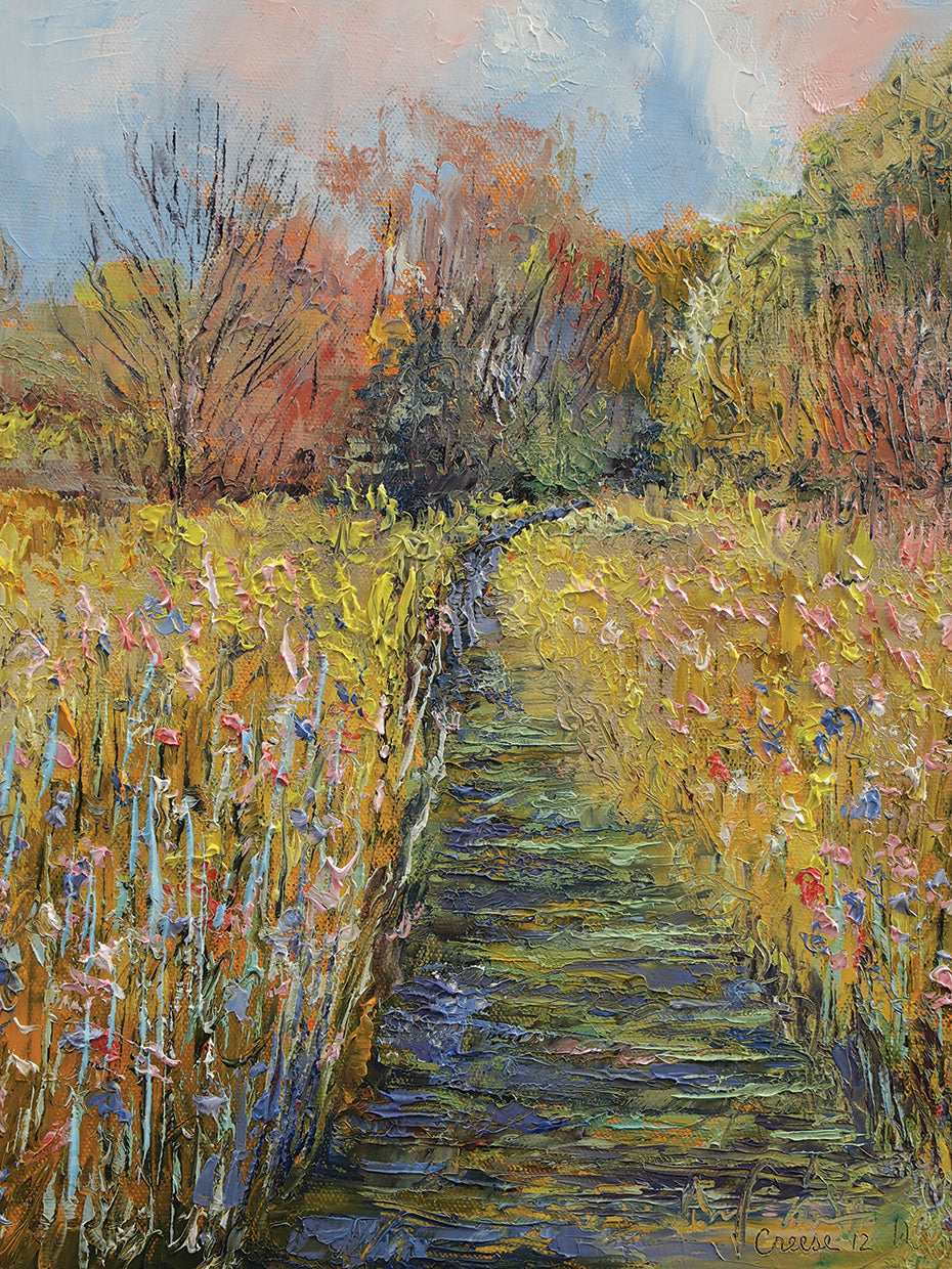 Path In TheMeadow Wall Art by Michael Creese | Fine Art Canvas