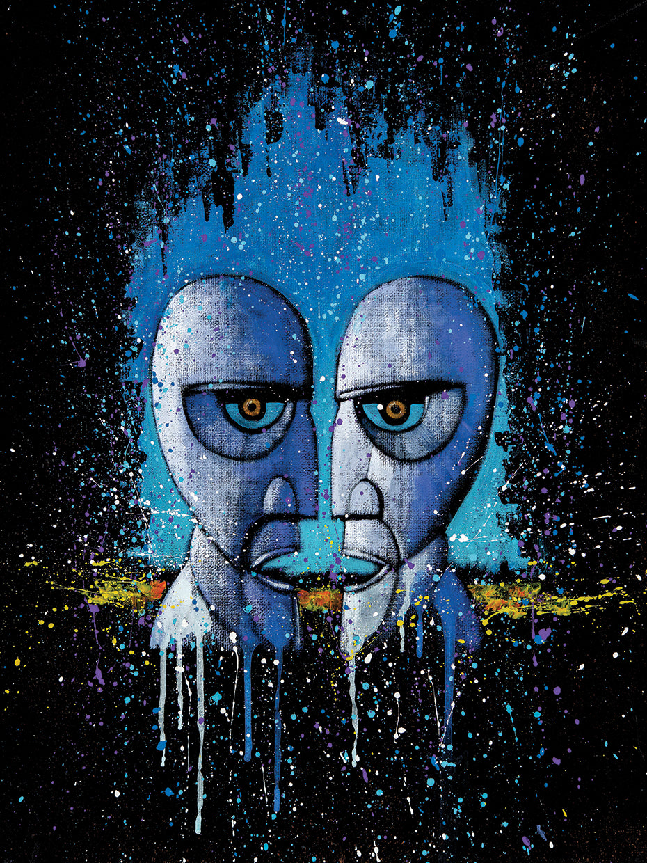 Stephen Fishwick's Pink Floyd - The Division Bell Canvas Art Prints ...