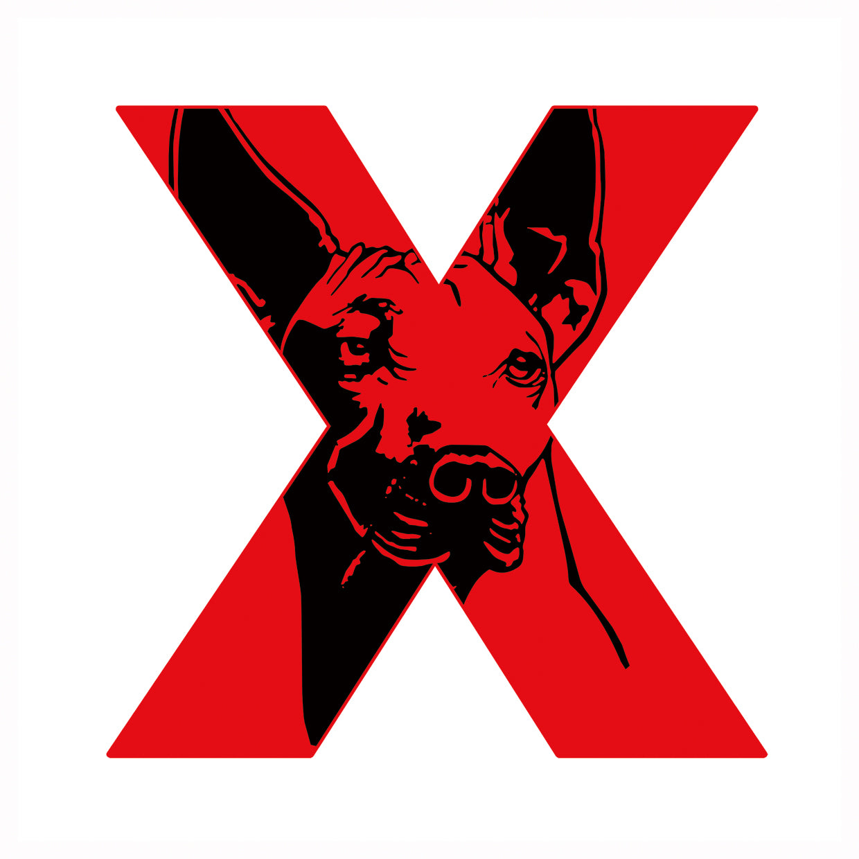 Club Tijuana Xoloitzcuintles de Caliente's Xolo X Canvas Art Prints ...